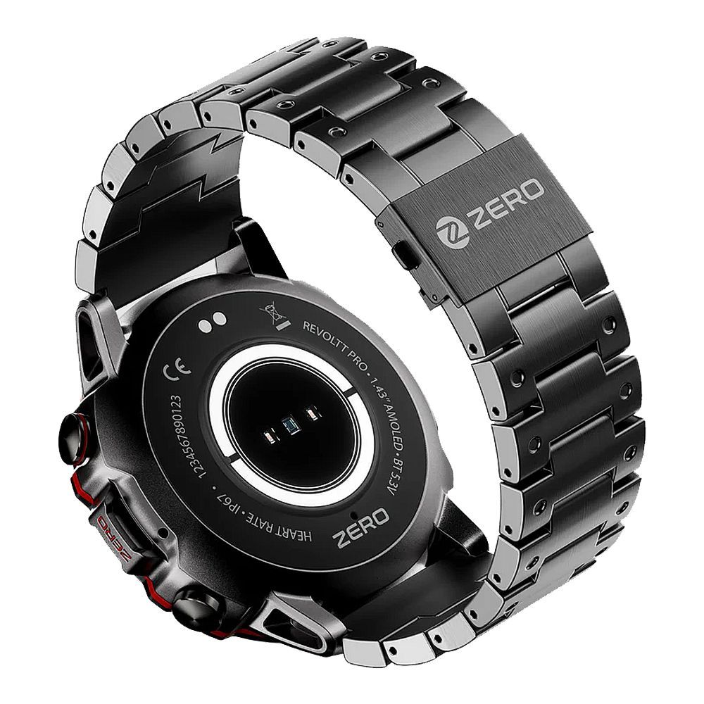 Zero 1.43" Amoled HD Display Revolt Pro Smart Watch, IP67 Waterproof ...