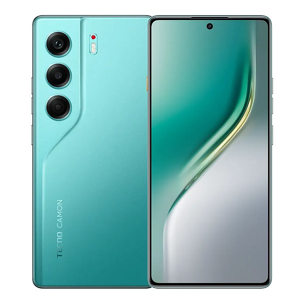 Tecno Camon 40 Smartphone (8/256GB), Emerald Glow Green