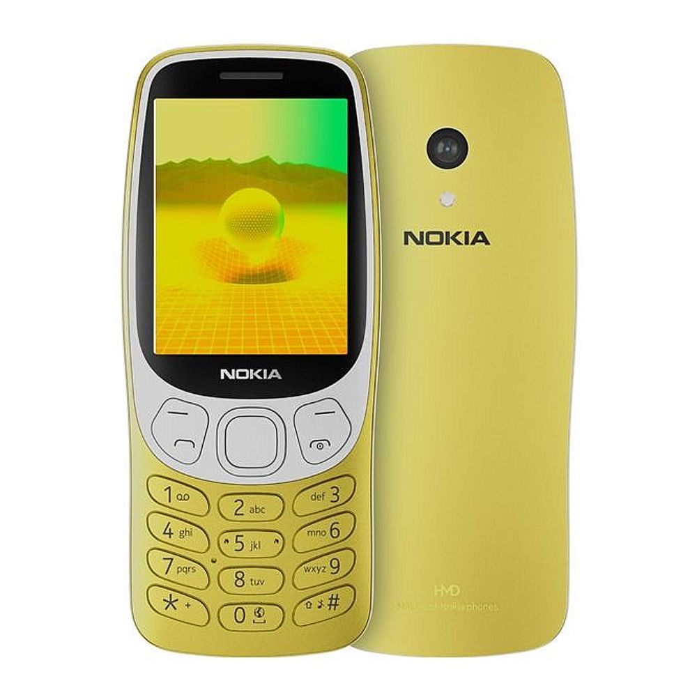Nokia 3210 TA-1618 DS, Dual SIM, Gold, 2.4" Screen, 1450mAh Battery ...