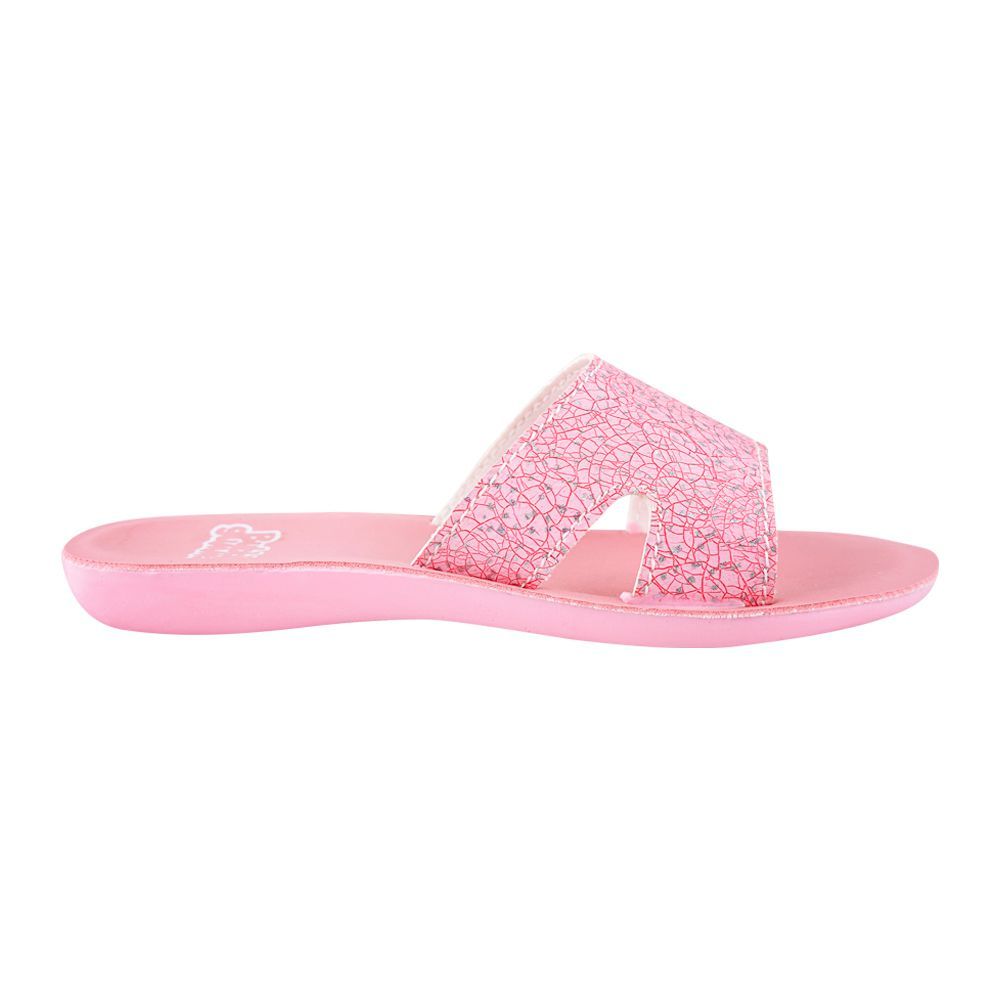 Bata Girls Slide Slippers, Pink, 3715275