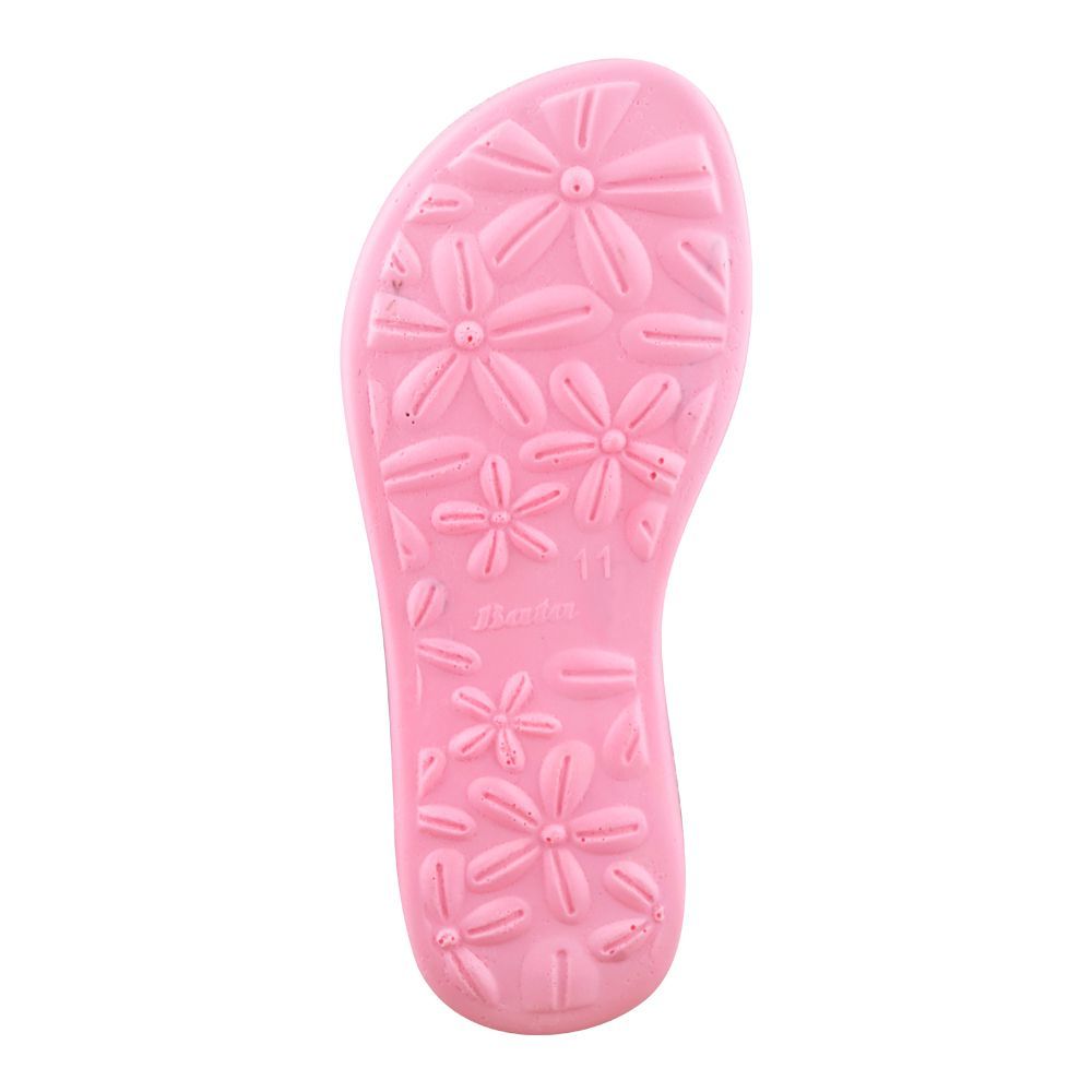 Bata Girls Slide Slippers, Pink, 3715275