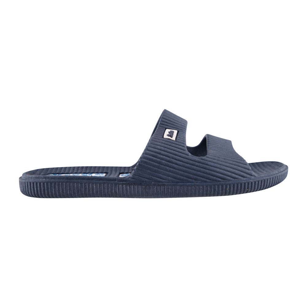 Bata Women's Rubber Slide Slippers, Blue, 6729347