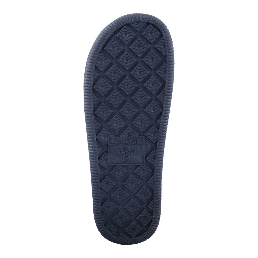 Bata Women's Rubber Slide Slippers, Blue, 6729347
