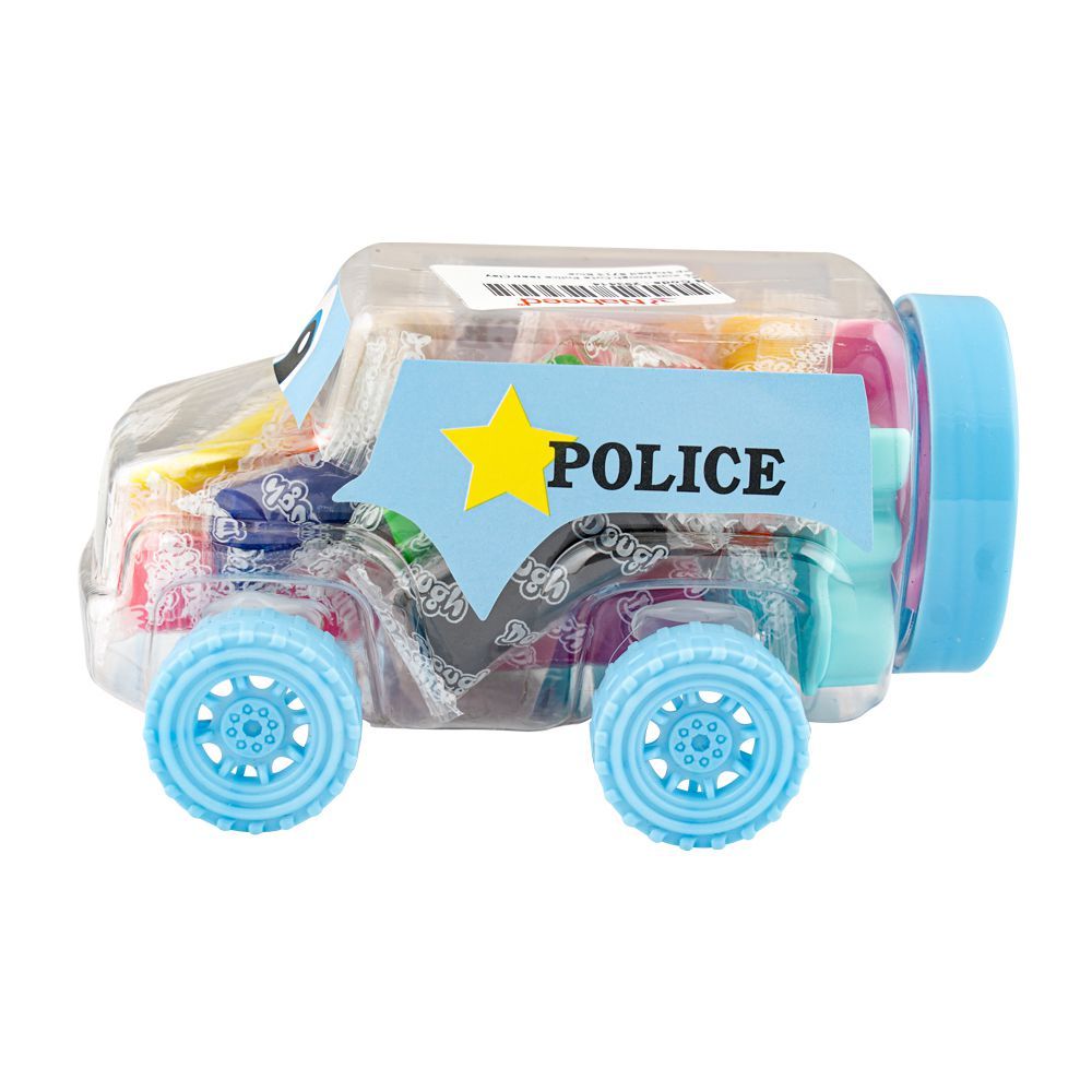 UBS Kids Dough Cute Police Jeep Clay Jeep Shaped, Blue, 8713