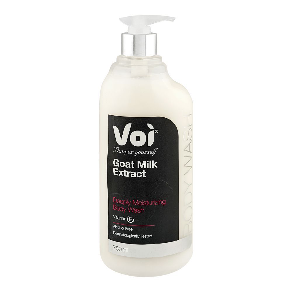 Voi Goat Milk Extract Deeply Moisturizing Body Wash with Vitamin E ...