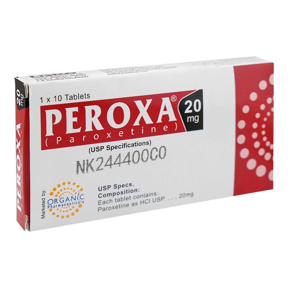 Organic Pharmaceutical Peroxa 20mg, 10 Tablets Box