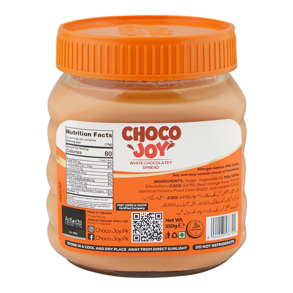 Choco Joy Orange Juice Spread, 350g