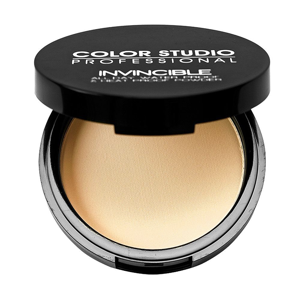 Color Studio Invincible Compact Powder, 9.5g, 102 Silk Beige