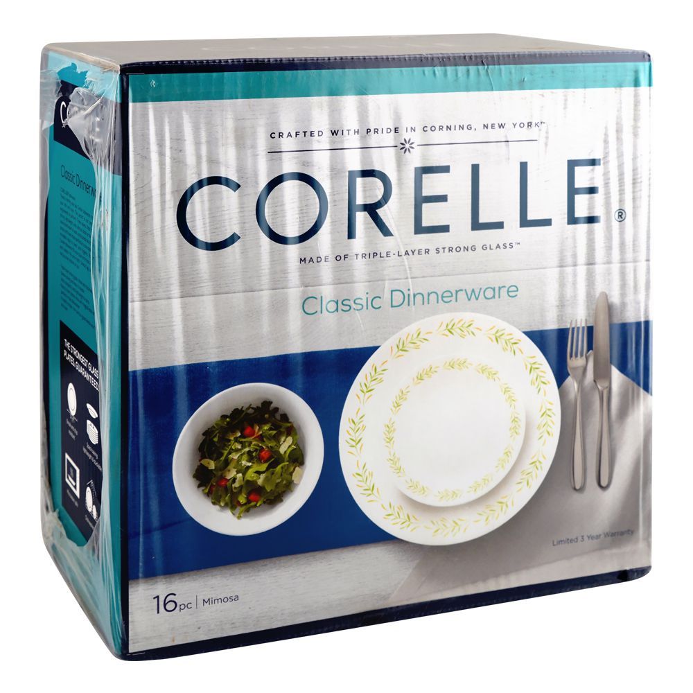 Corelle Classic Dinnerware Set Mimosa 16 Pieces 16S-MMS-PH