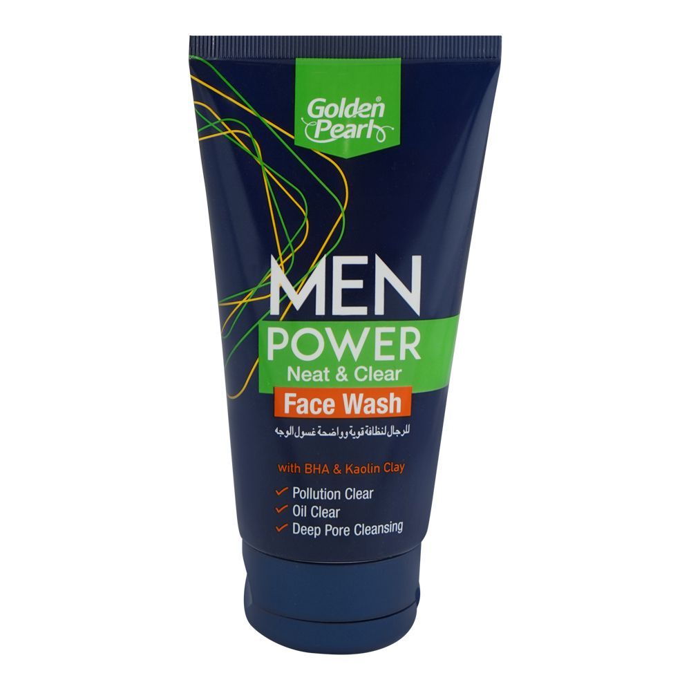 Golden Pearl Men Power Neat & Clean Face Wash, 150ml