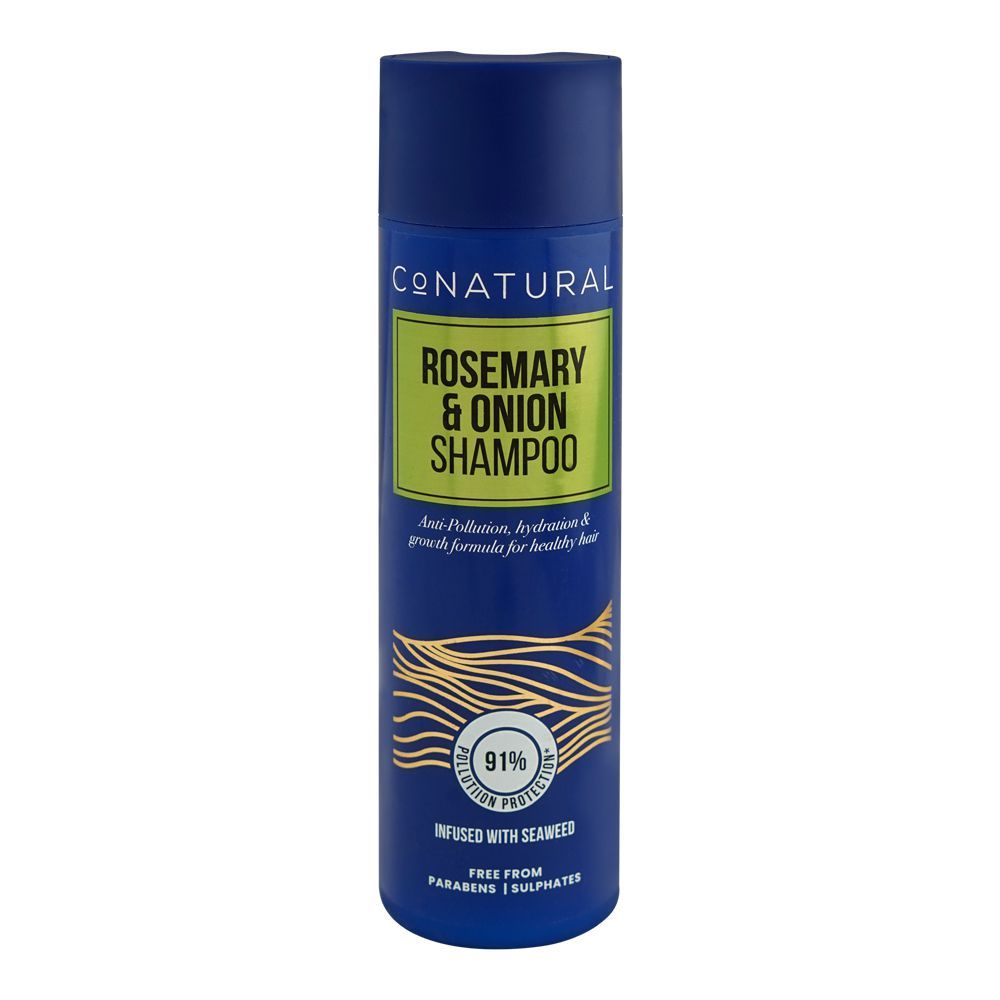CoNatural Rosemary & Onion Shampoo, Free From Paraben, Silicone ...