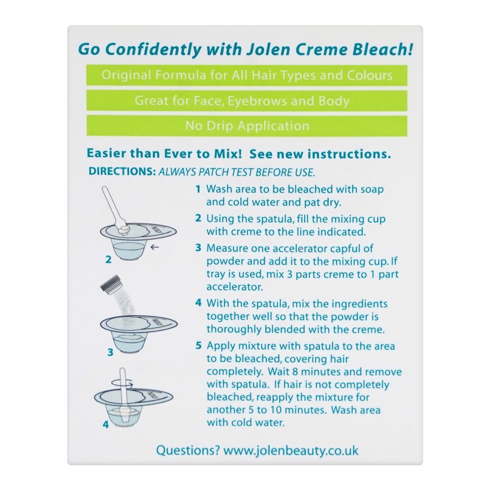 Jolen Creme Bleach Original, 30ml