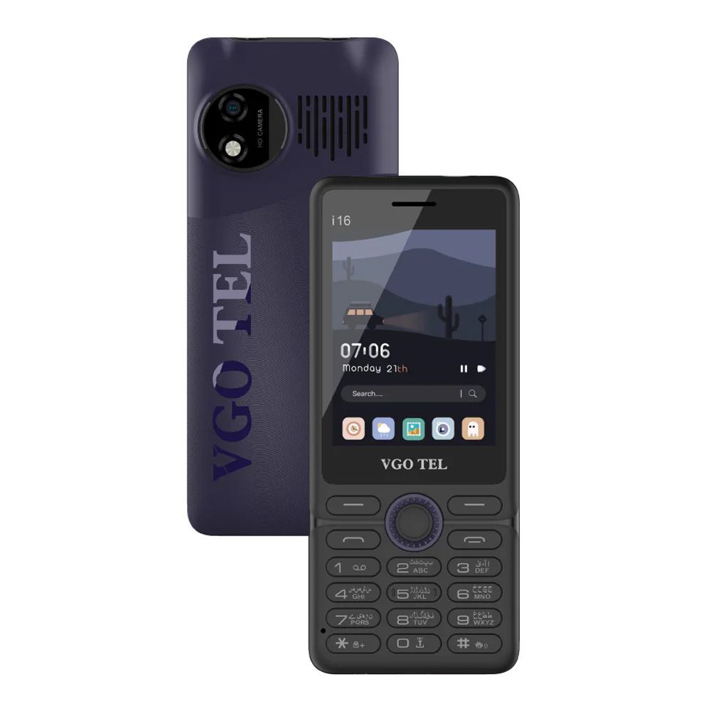VGO Tel i16 Feature Mobile Phone, Dual Nano SIM, 3000mAh Battery, 2.8 ...