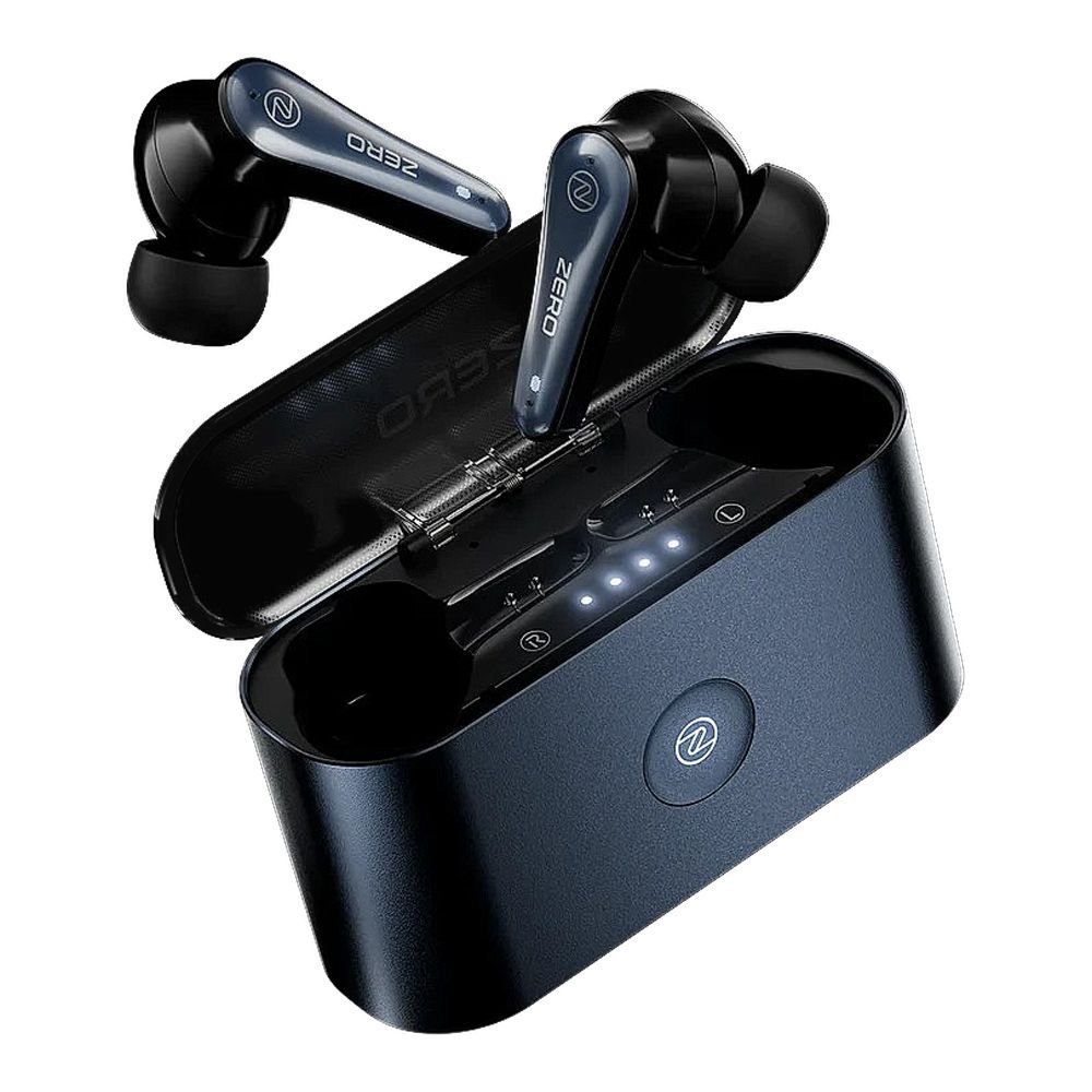 Zero Robo Z Buds ENC Wireless Earbuds, Midnight Blue
