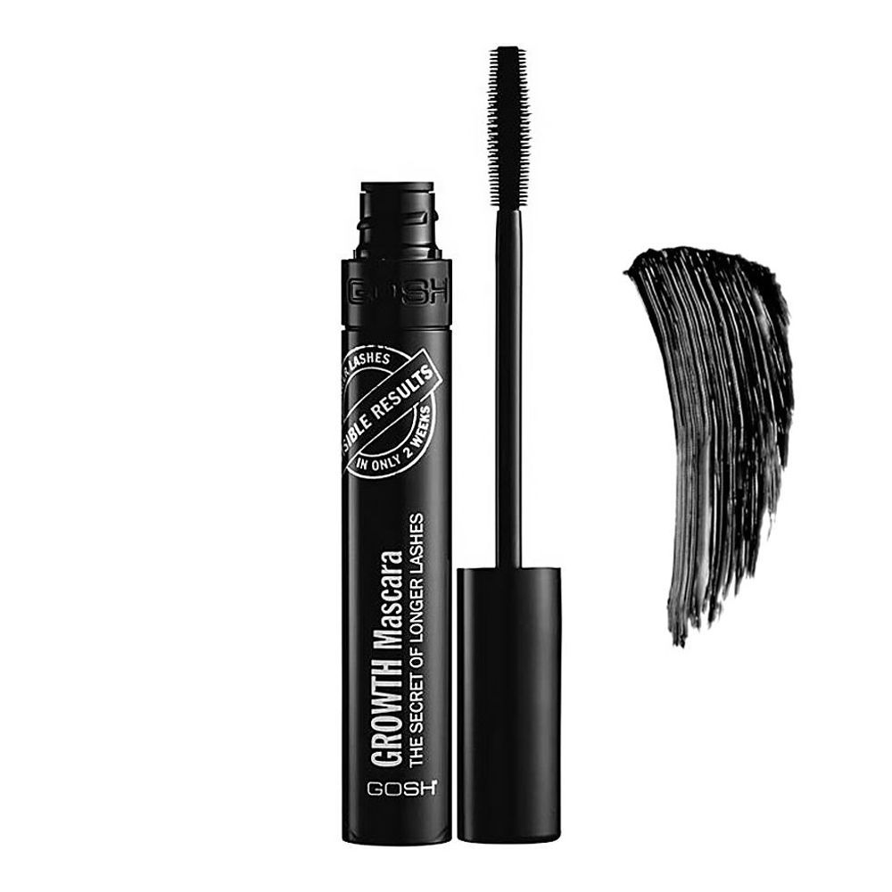 Gosh The Secret Of Longer Lashes, Growth Mascara Black, 10ml