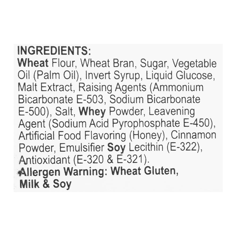 Bisconni Digestive Honey High Fiber Biscuits, 30g, 1-Pack