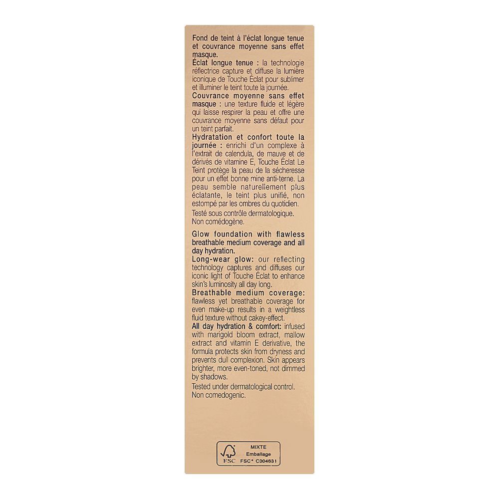 Yves Saint Laurent Touche E'Clat Le Teint Long Wear Glow, Medium ...