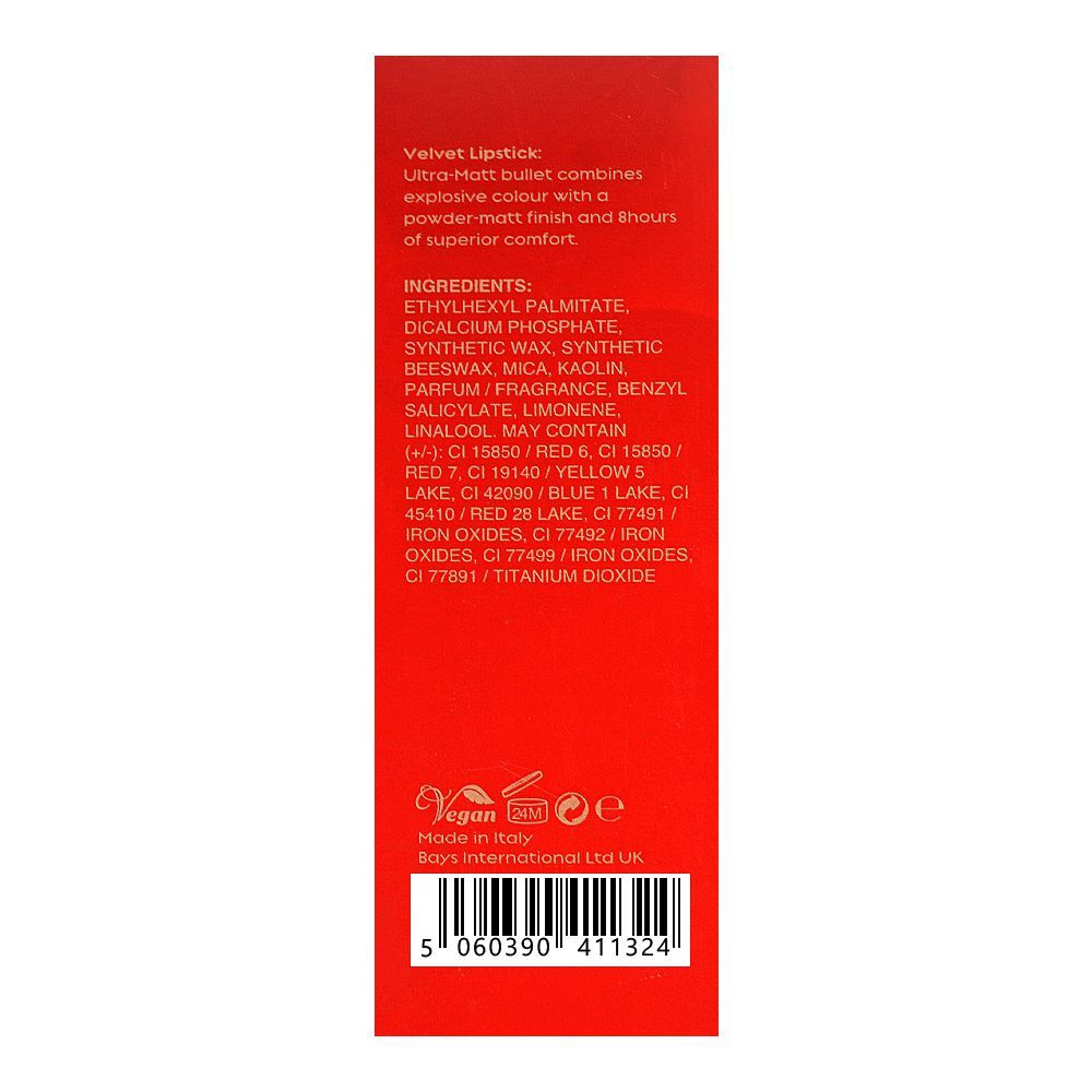 Sweet Touch London Velvet Ultra-Matt Lipstick, Jazz On, 4.5g