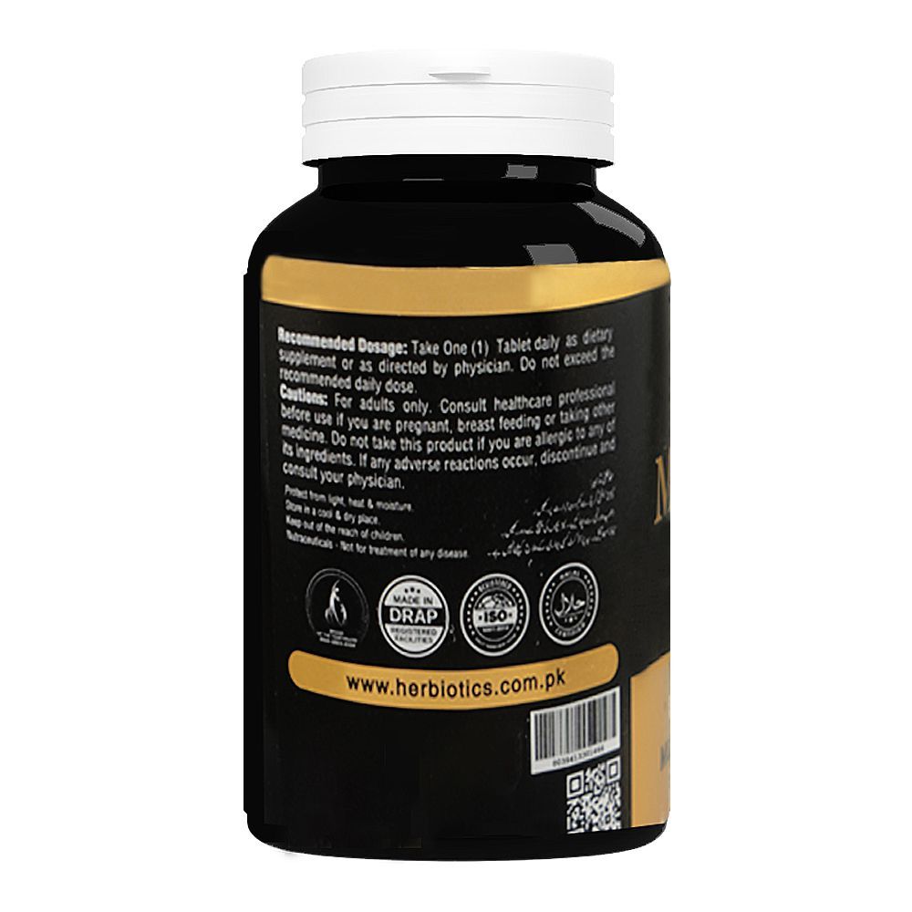 Herbiotics Magnesium Glycinate, 1000mg, 30 Tablets