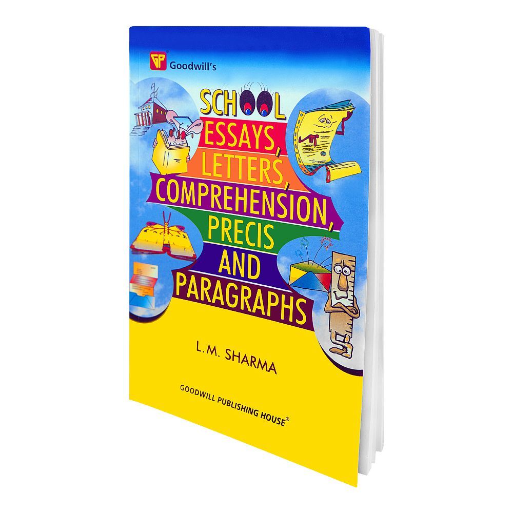 School Essays, Letters Comprehension Precis And Paragraphs Book