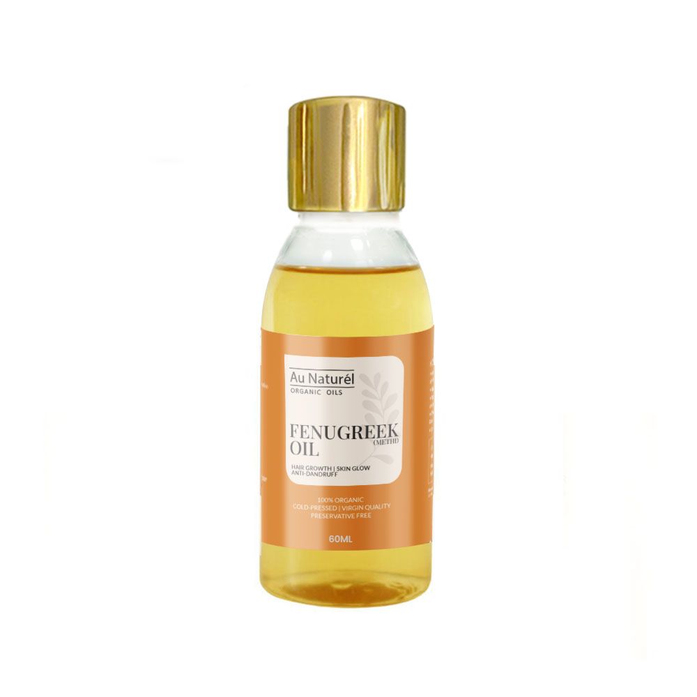 Au Naturel Preservative Free Anti-Dandruff Fenugreek Oil, Virgin ...