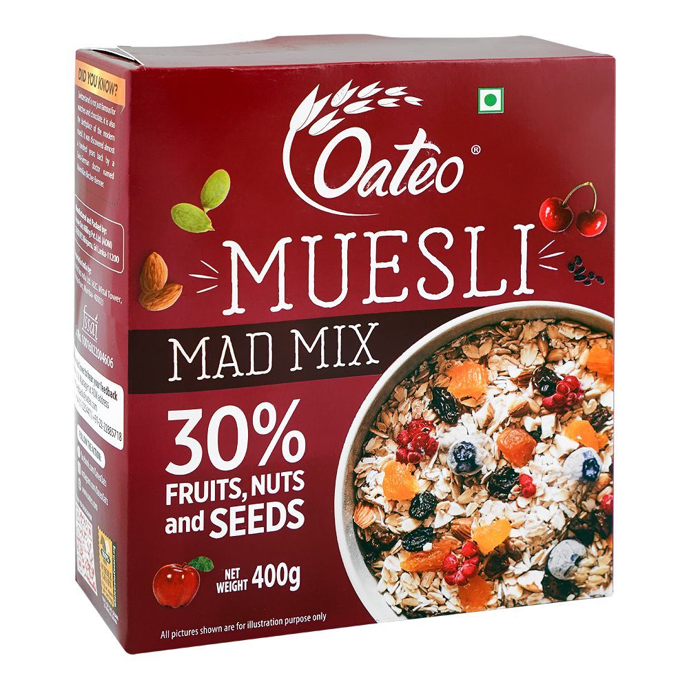 Oateo Museli Mad Mix, 400g