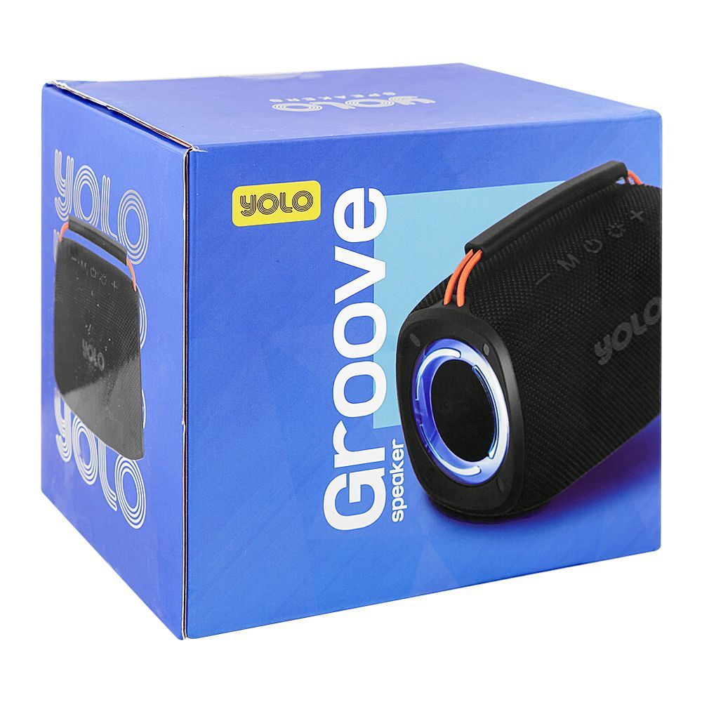 Yolo RGB Groove Speaker, 15W, 2400mAh
