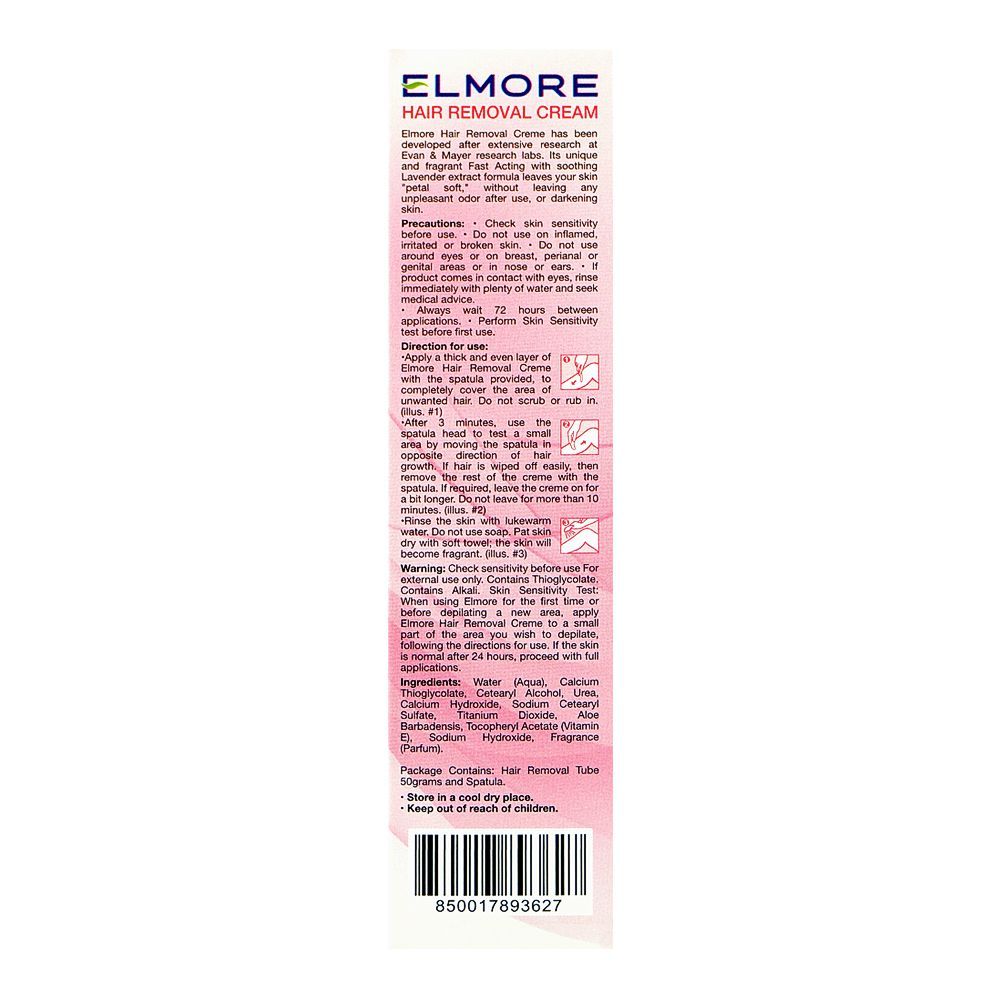 Elmore Quick & Gentle Soft & Smooth Rose Fragrance Normal Skin Hair ...