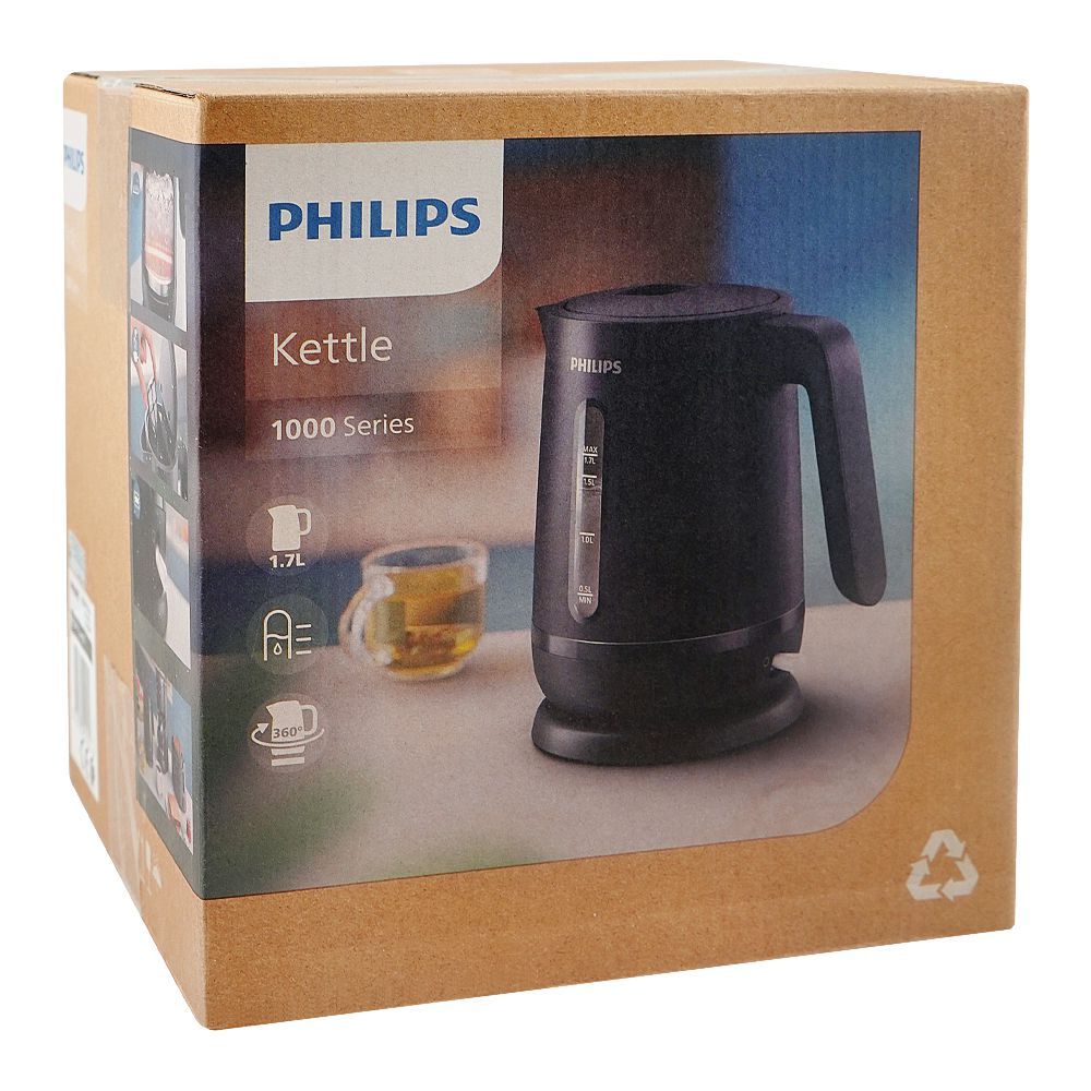 Philips 1000 Series Kettle, 1.7 Liters, 1850-2200W, HD-9314/91