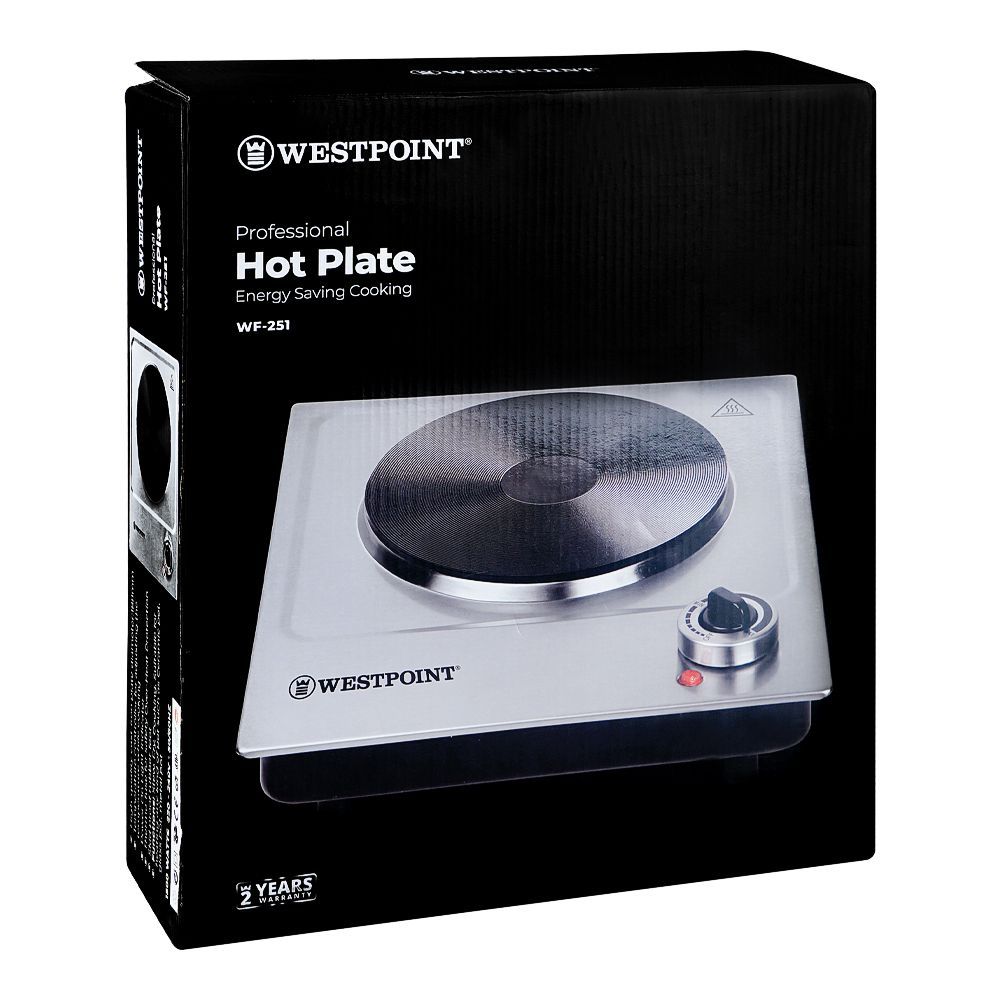 West Point Professional Hot Plate, 1500W, WF-251