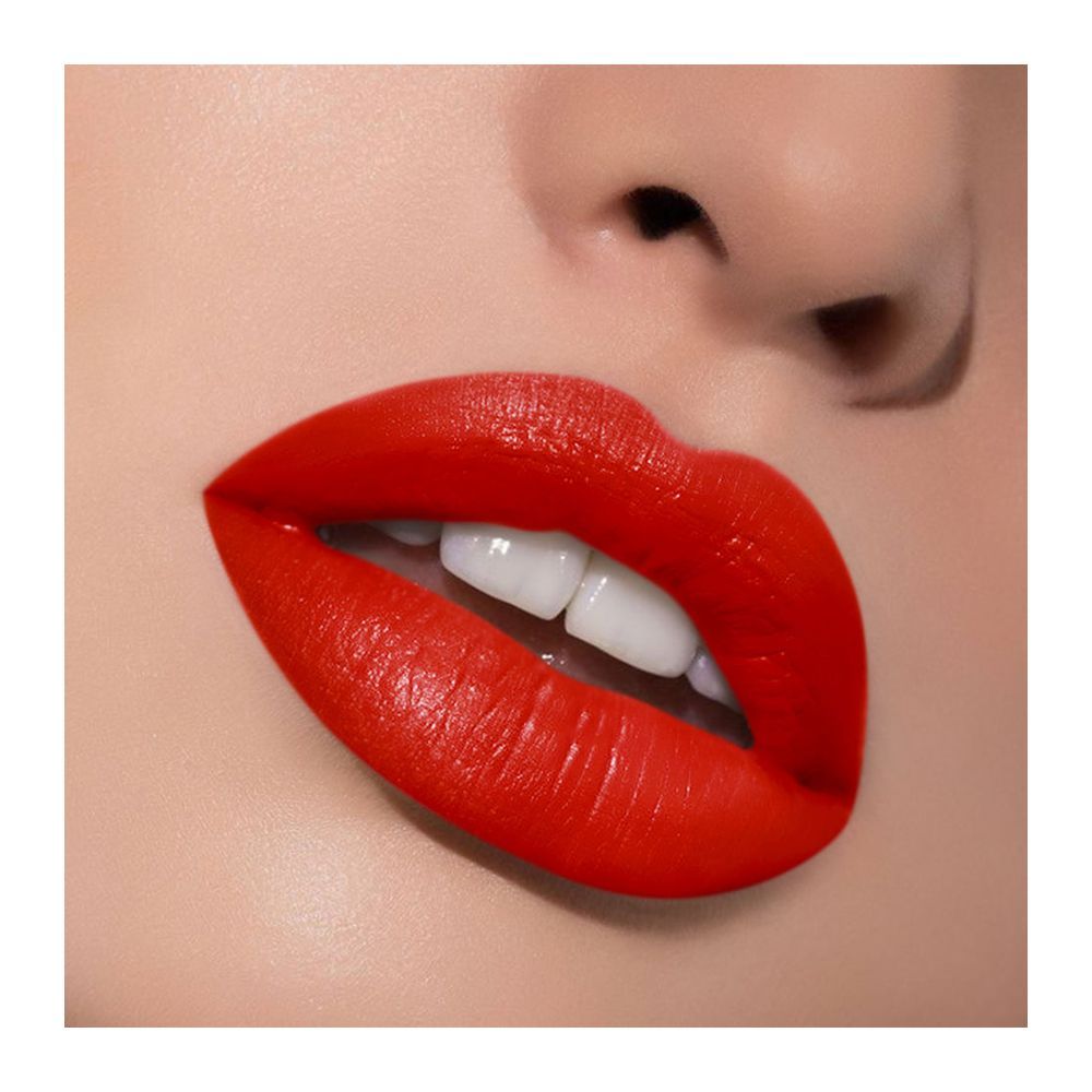 Haya Pure Halal Beauty Matte Liquid Waterproof Lipstick, 01 Cherry Red, 5g