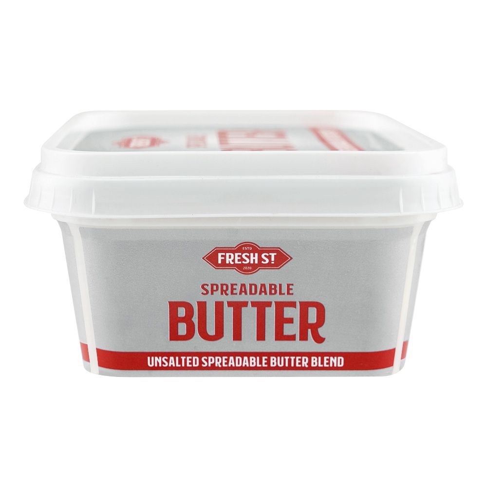 Fresh St! Unsalted Spreadable Butter, 250ml