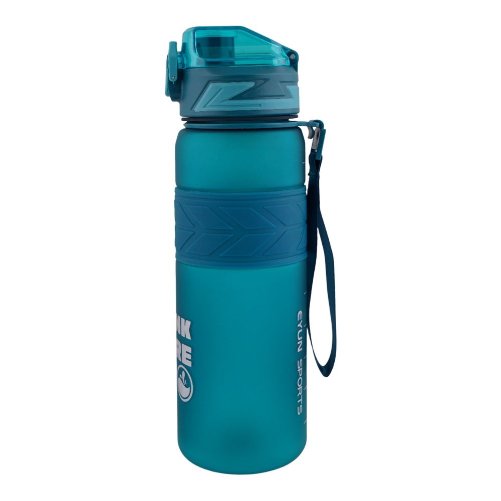 AJF Eyun Sports Water Bottle With Cap Lock, Green, SB-02, 1000ml