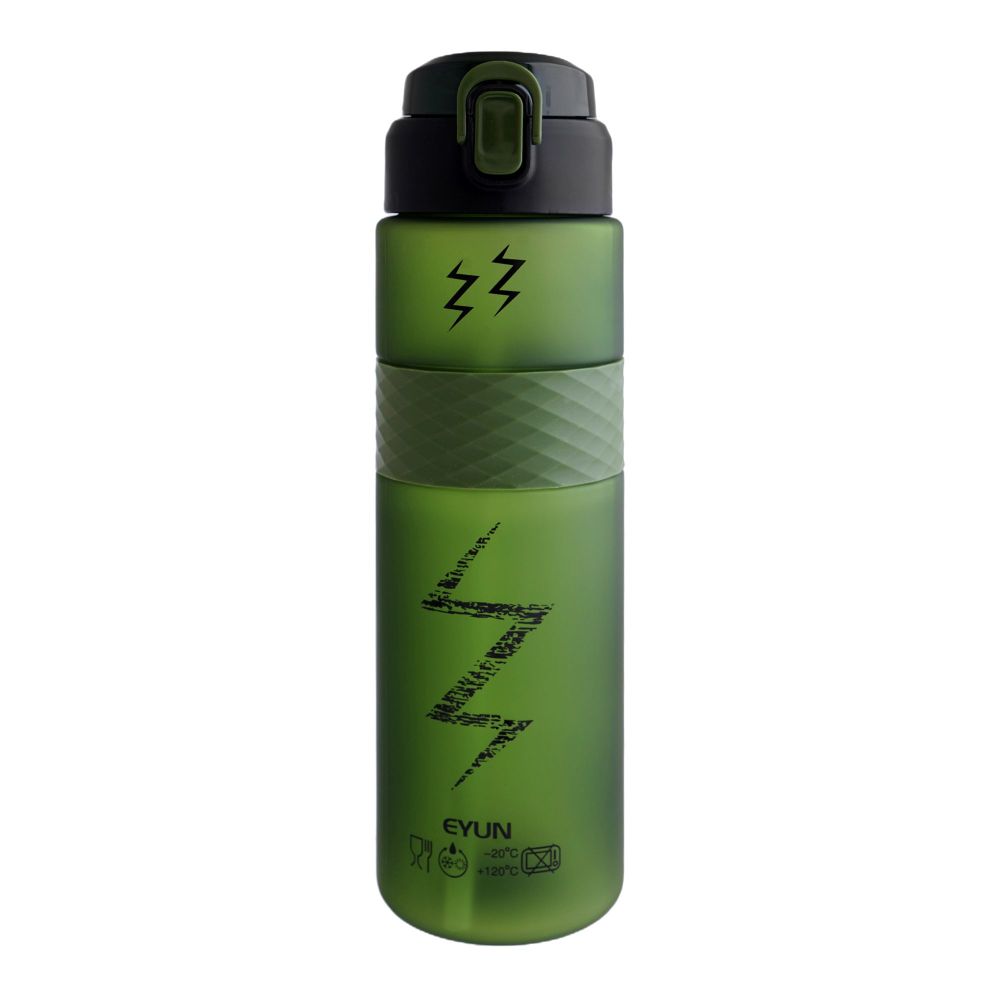 AJF Eyun Water Flask Bottle With Handle, Olive Green, SB-01, 900ml