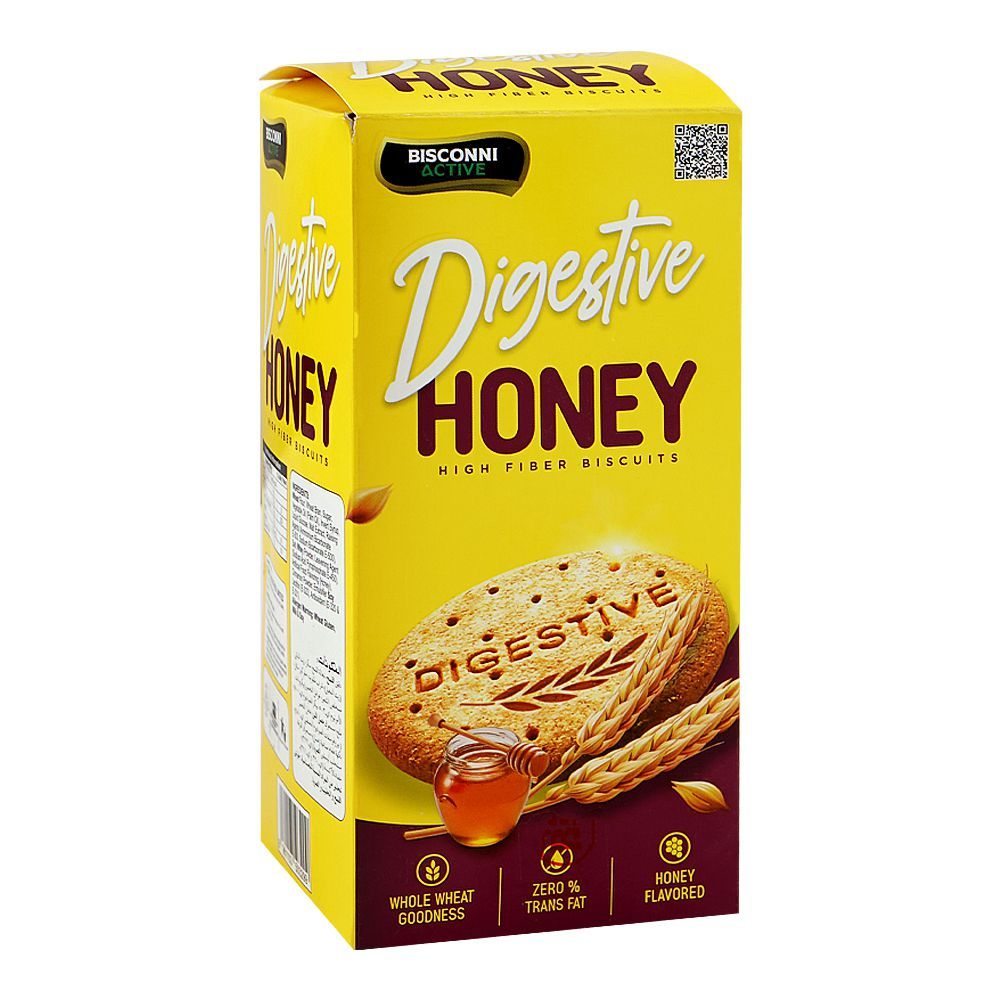 Bisconni Digestive Honey High Fiber Biscuits, 270g