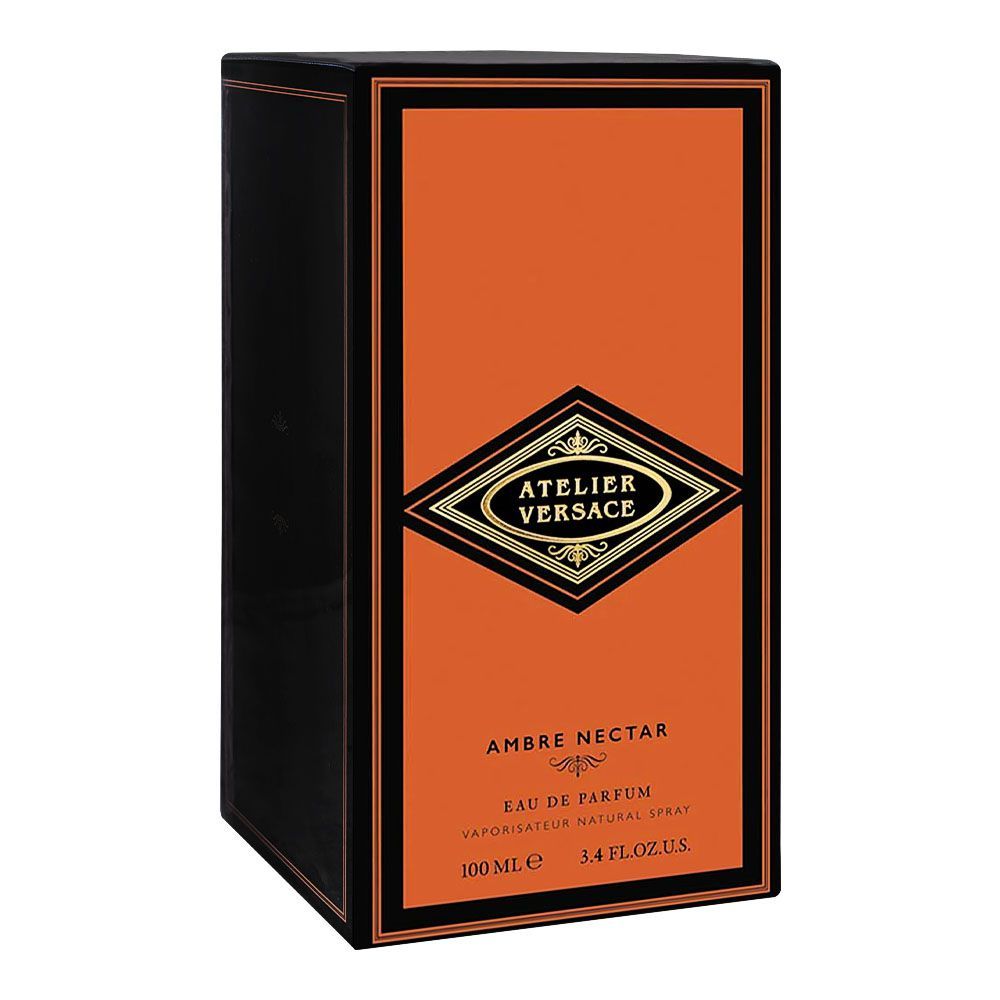 Versace Atelier Ambre Nectar, Eau De Parfum, For Men & Women, 100ml