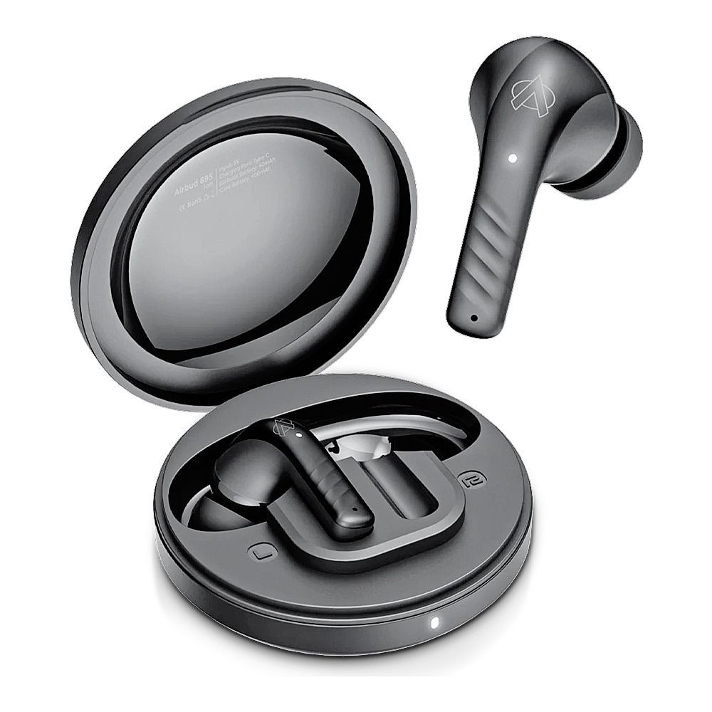 Audionic Quad Mic With ENC Earbuds Airbud-695 Ion, 40H Play Time ...