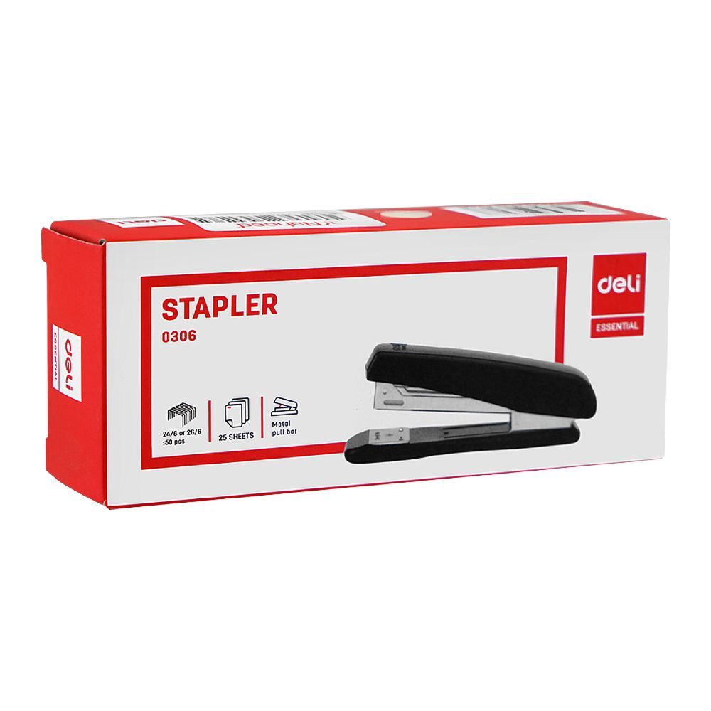 Deli Stapler Machine, White, E0306