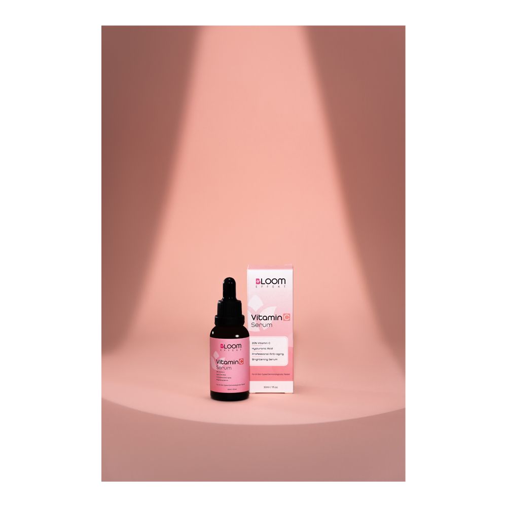 Bloom Effekt 20% Vitamin C Hyaluronic Acid Anti Aging & Brightening ...