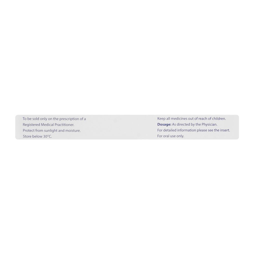 Tabros Pharma Elzanor 12.5/1000mg, 14 Tablets Box