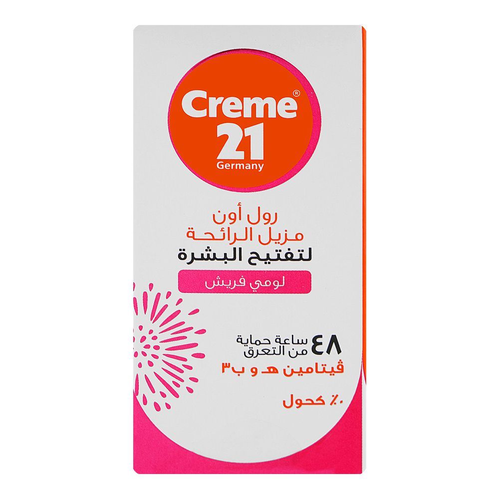 Creme 21 Lumi Fresh Brightening Anti-Perspirant Roll-On Deo, 48Hr ...