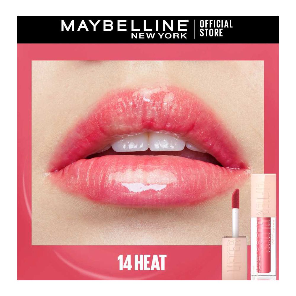 Maybelline New York Lifter Lip Gloss, 014 Heat, 5.4ml