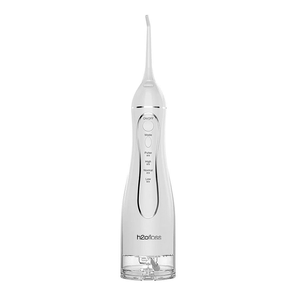 H2O Floss Oral Irrigator Rechargeable Professional Flosser, 300ml, 11W ...
