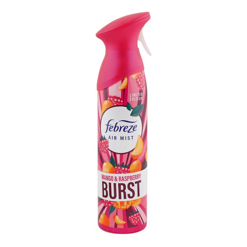 Febreze Mango & Raspberry Burst Air Mist Spray, 185ml