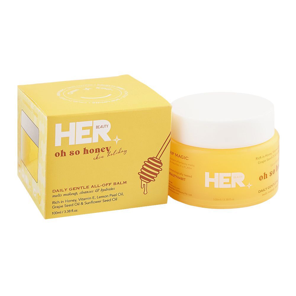 Her Beauty Oh So Honey Daily Gentle All-Off Balm, For All Types Of Skin ...