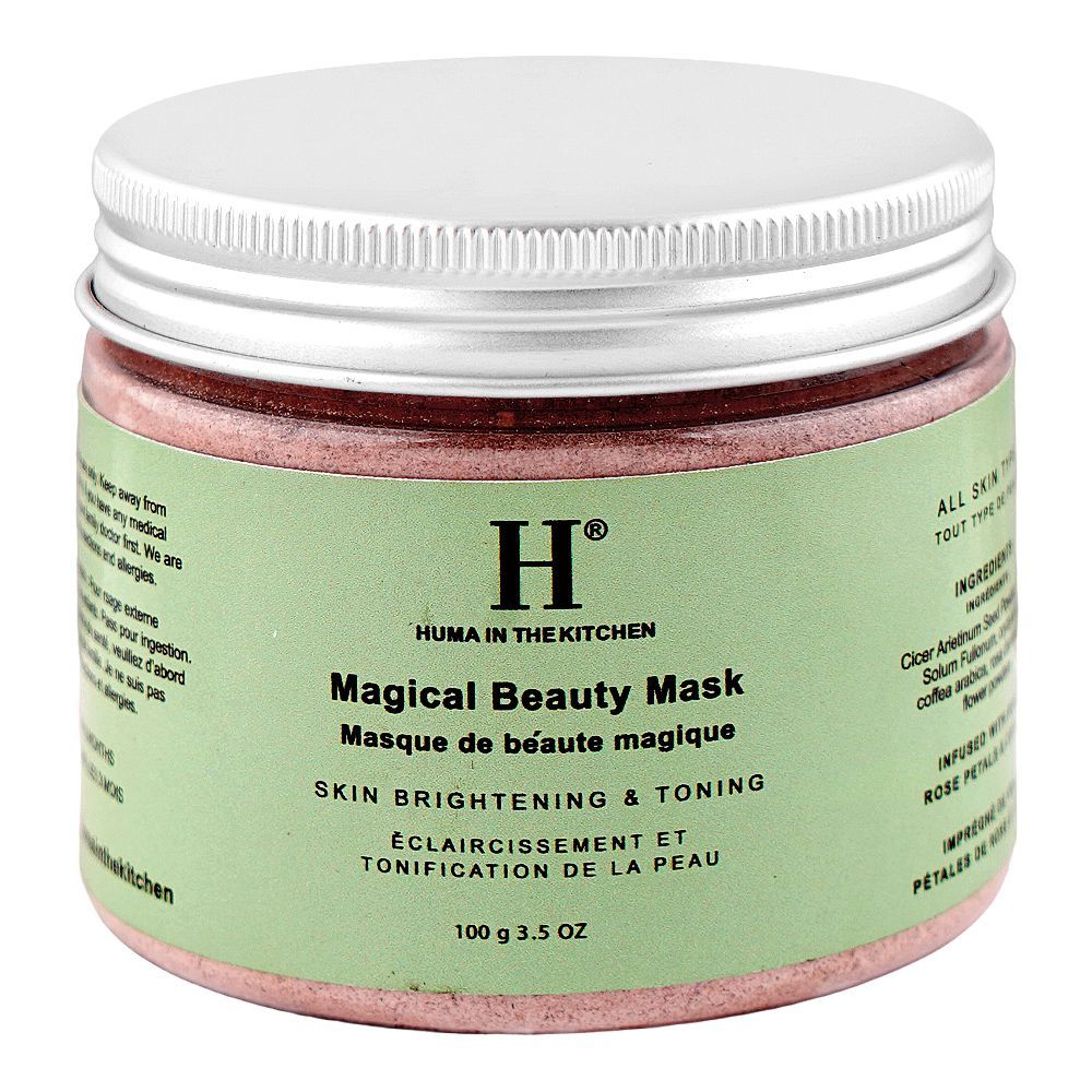 Huma In The Kitchen Magical Beauty Mask, For All Types Of Skin, 100g