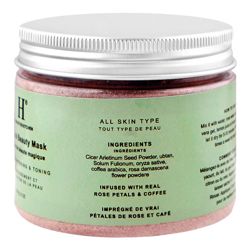Huma In The Kitchen Magical Beauty Mask, For All Types Of Skin, 100g