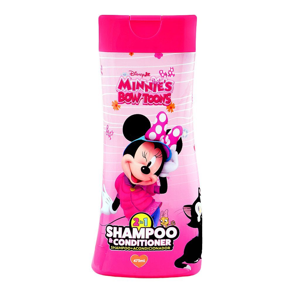 Disney Minnie's Bow Toons 2-In-1 Shampoo & Conditioner, For Kids, 473ml