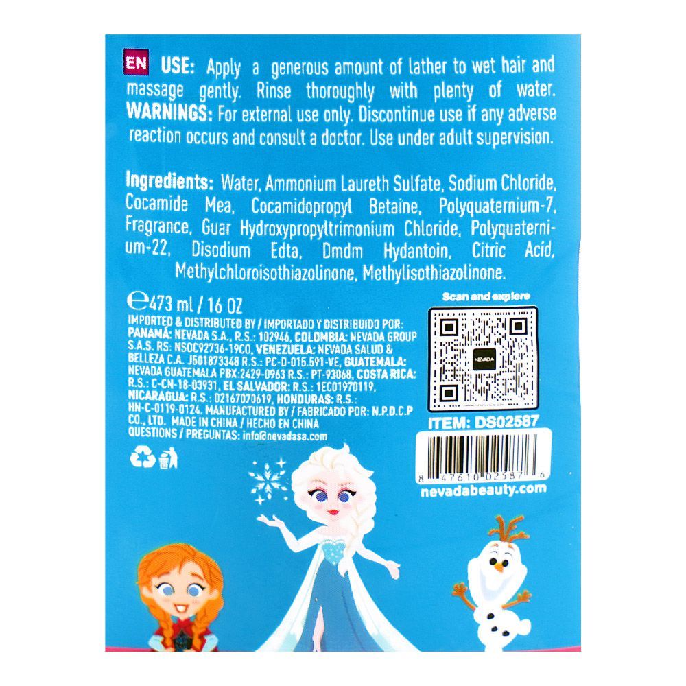 Disney Frozen 2-In-1 Shampoo & Conditioner, For Kids, 473ml