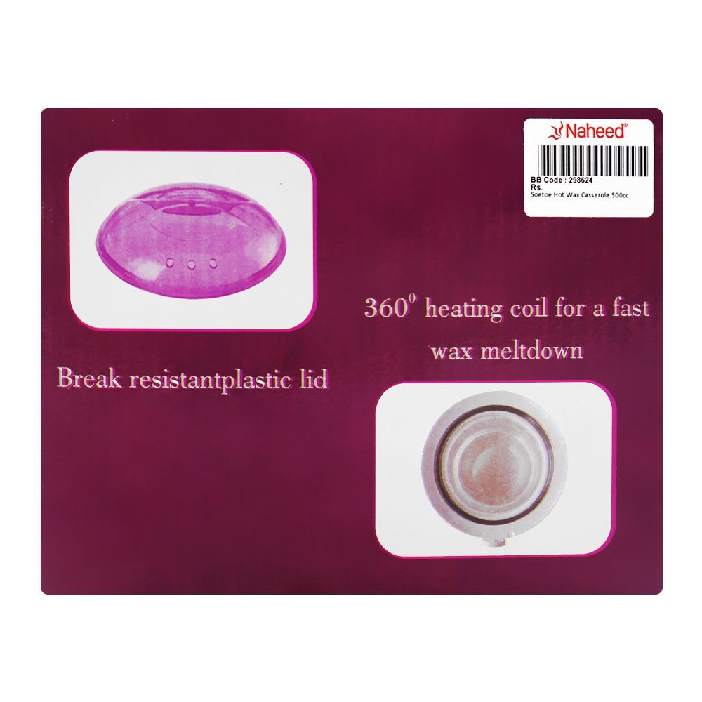 Soetoe Hot Wax Casserole, 500cc